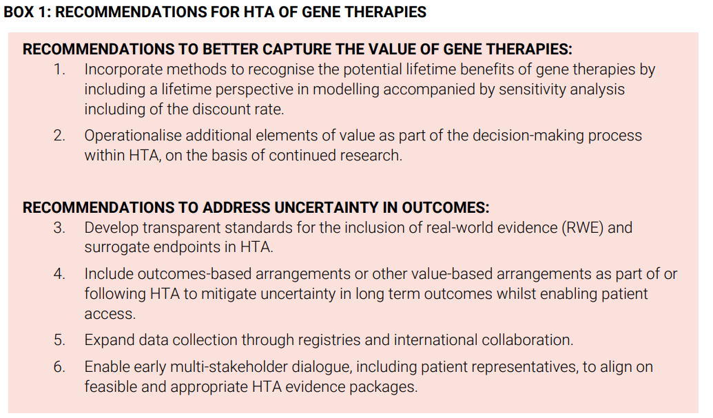 Unleashing the Potential of Gene Therapies: Overcoming HTA Challenges ...